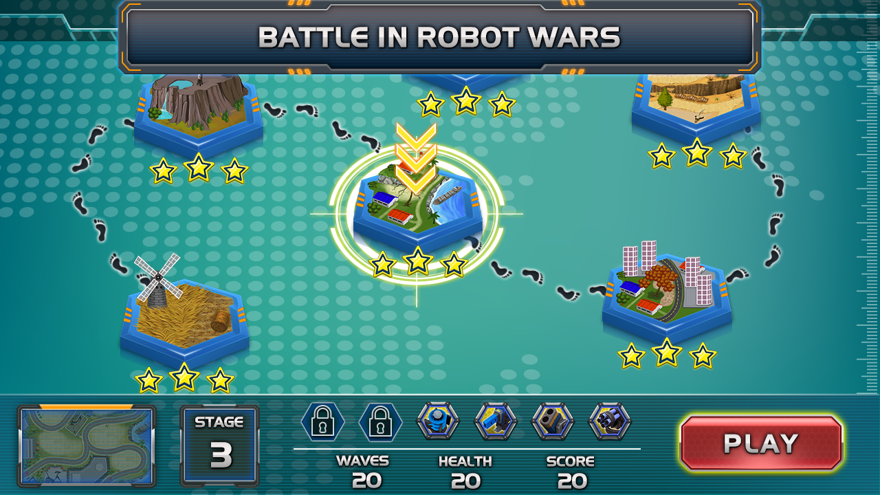 Best Tower Defense Games: Tower Defense: Robot Wars