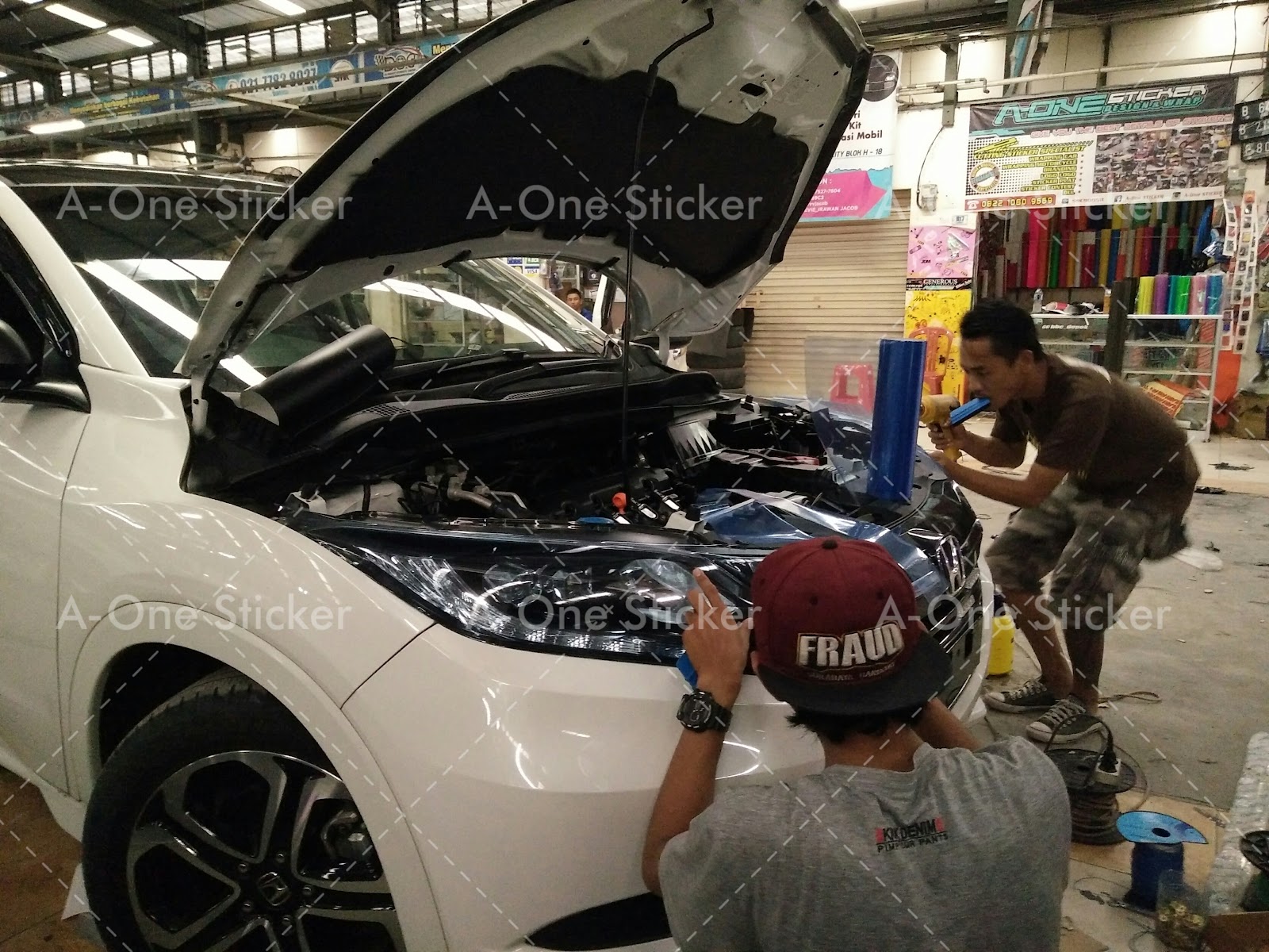 Cutting Sticker Honda Hrv Modifikasi Sticker