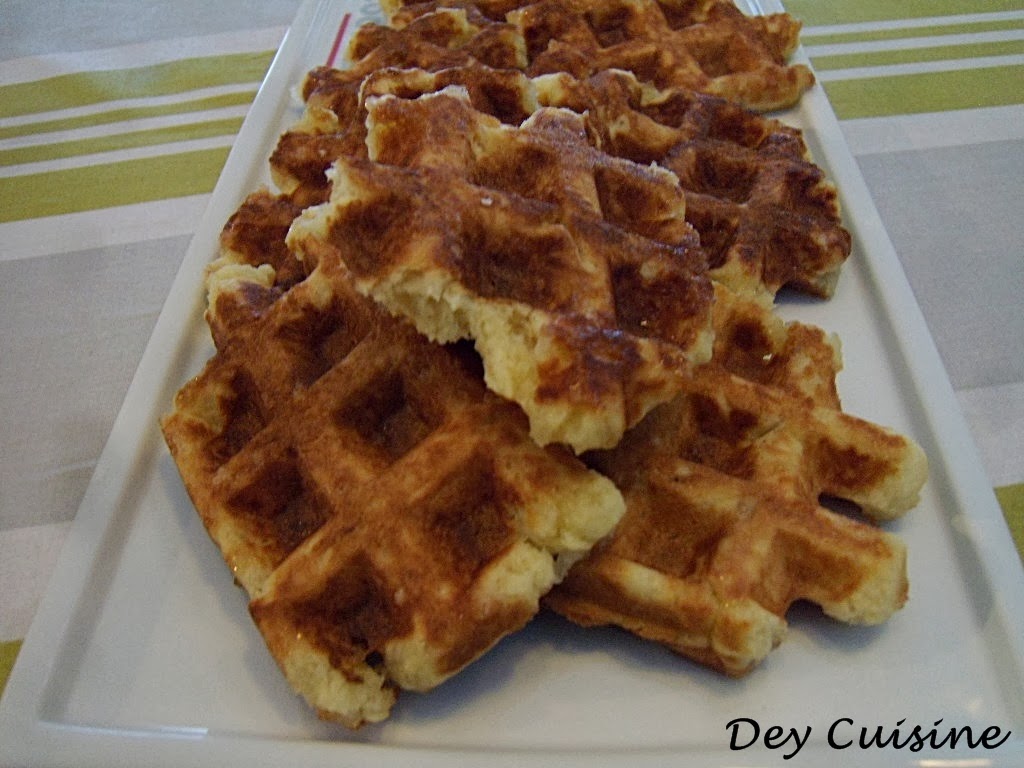 Dey cuisine: Gaufres liégeoises en avance ;-)