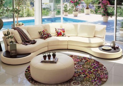 Circular Sofa Sets Design Ideas