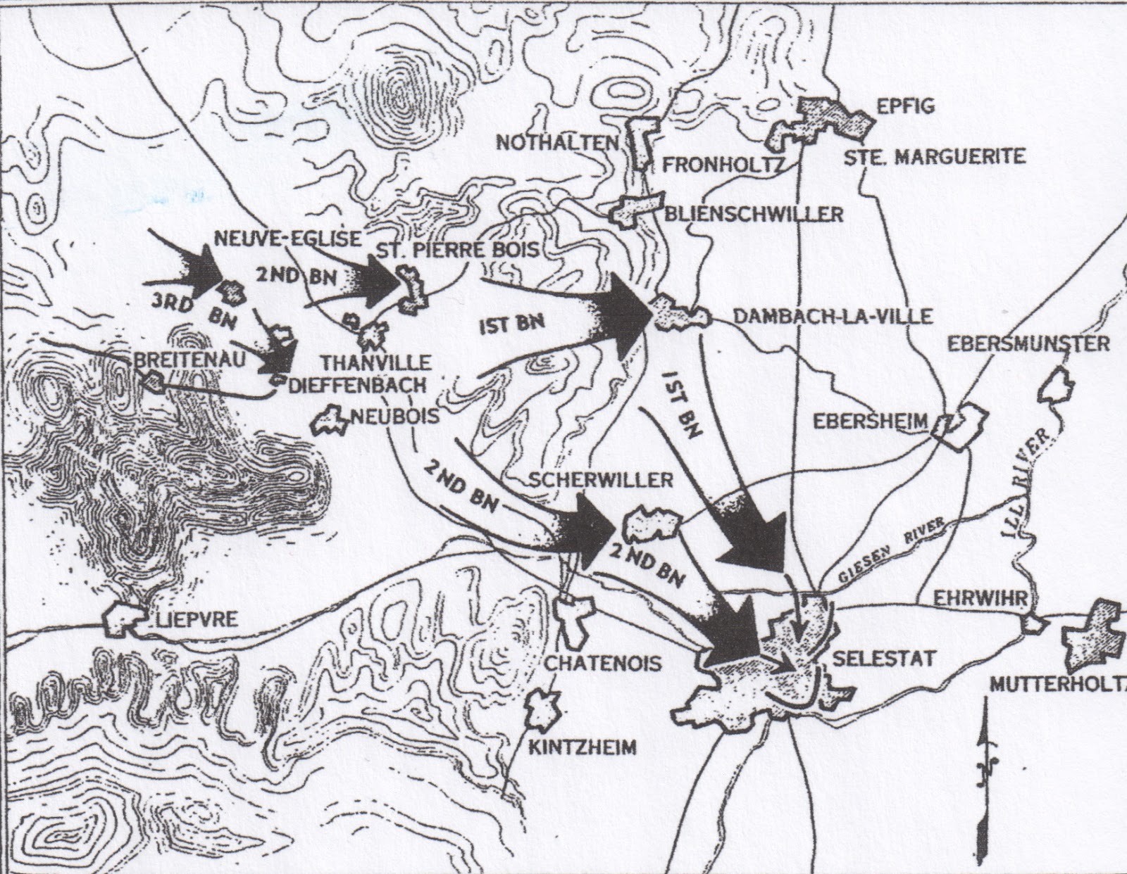 Footsteps of the 409: Chapter 6 Sélestat: A Hard Nut to Crack Nov. 27 ...