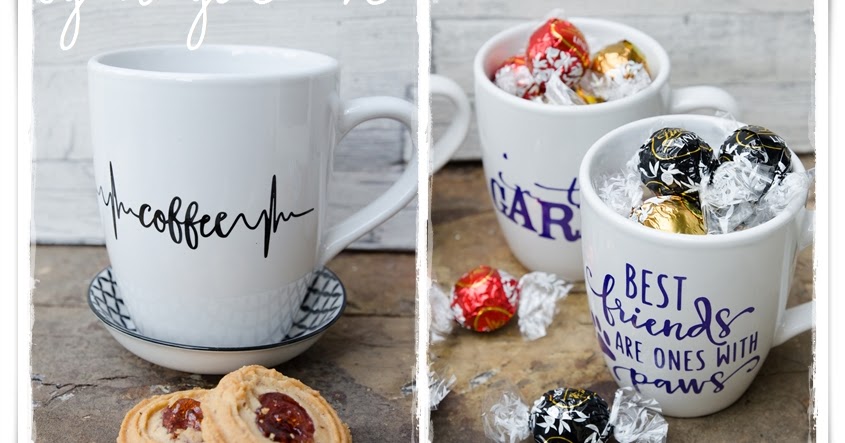 DIY Tassen mit dem Plotter gestalten - Mayodans Blog