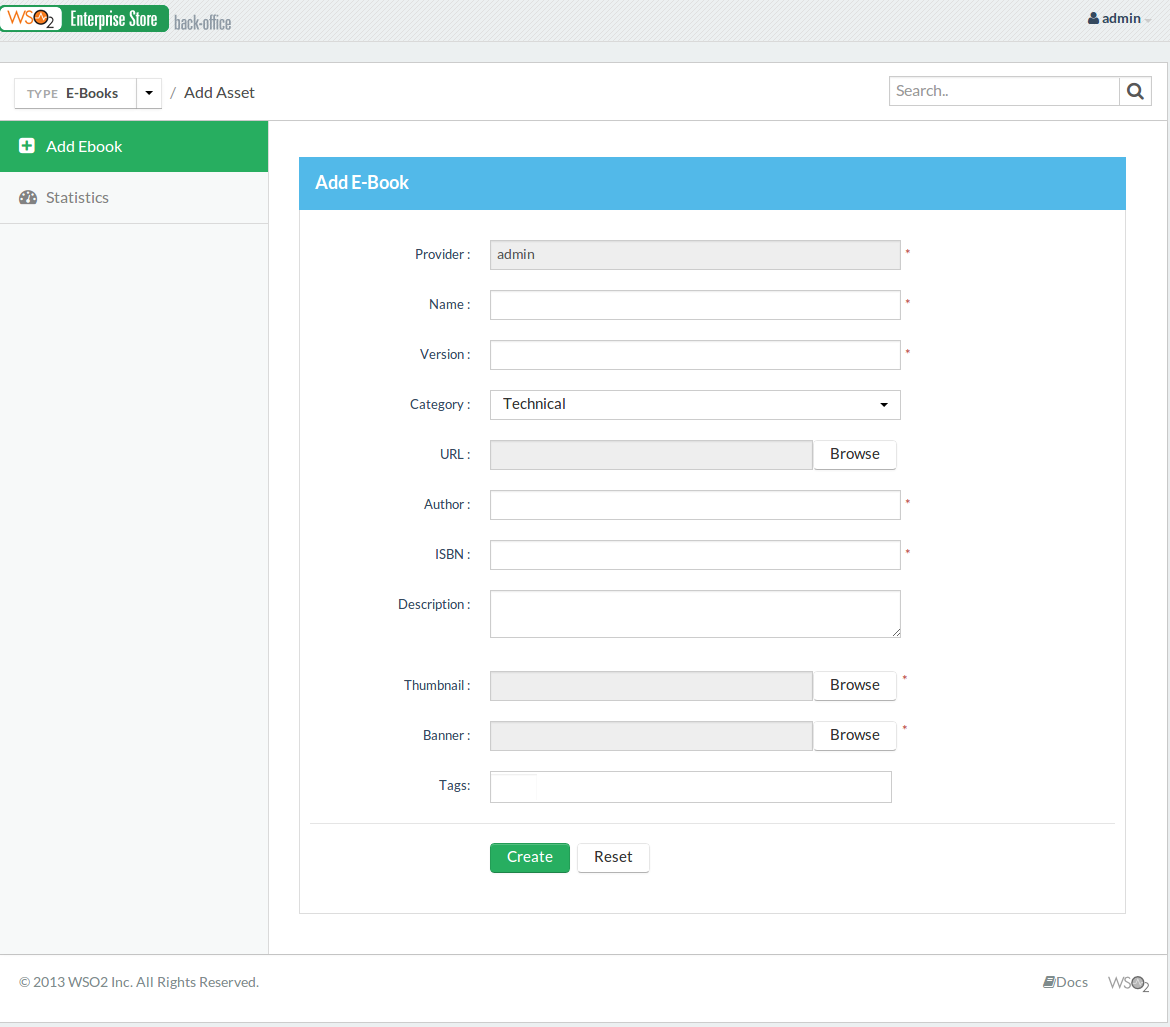 Define Howto Publish Assets Using The API Postman WSO2 Enterprise Store define-howto-publish-assets-using-the-api-postman-wso2-enterprise-store