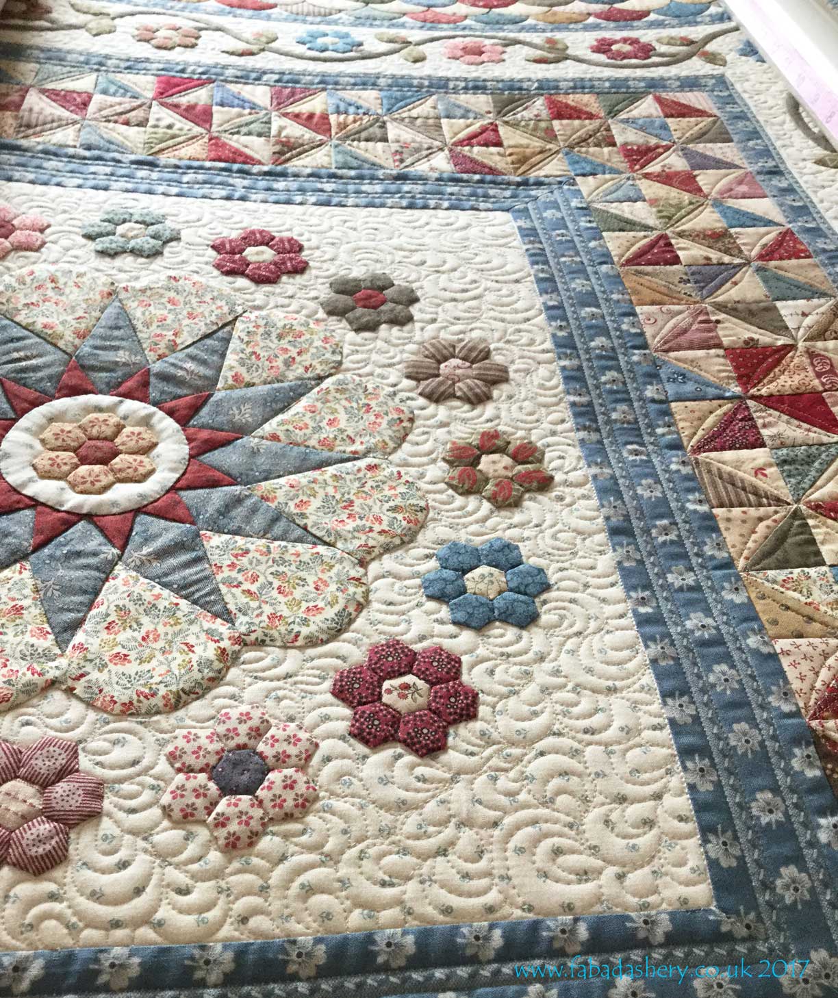 Fabadashery Longarm Quilting: Oakhampton Quilt made by Jenny, designed ...