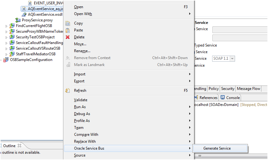 Mark S Blog Using Oracle Aq With Oracle Soa 11g And Osb 11g