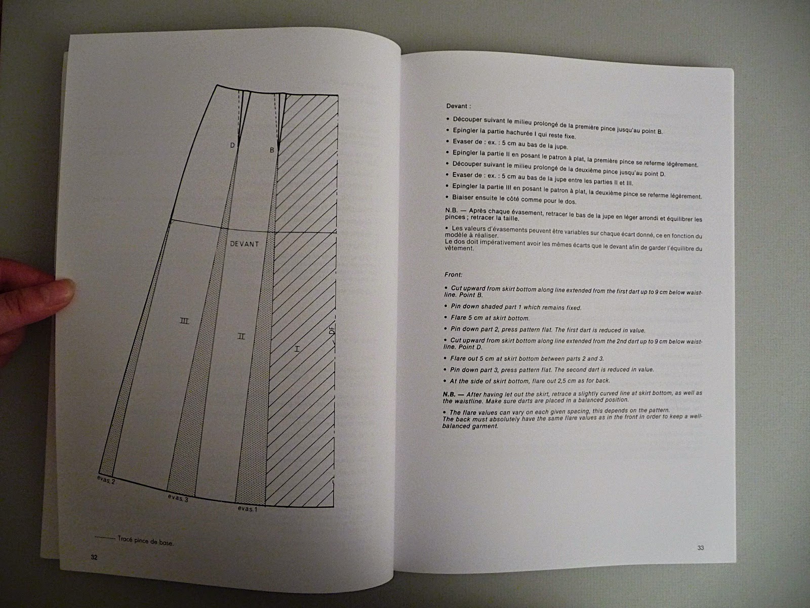 ESMOD Pattern Drafting Textbook - modelist kitapları