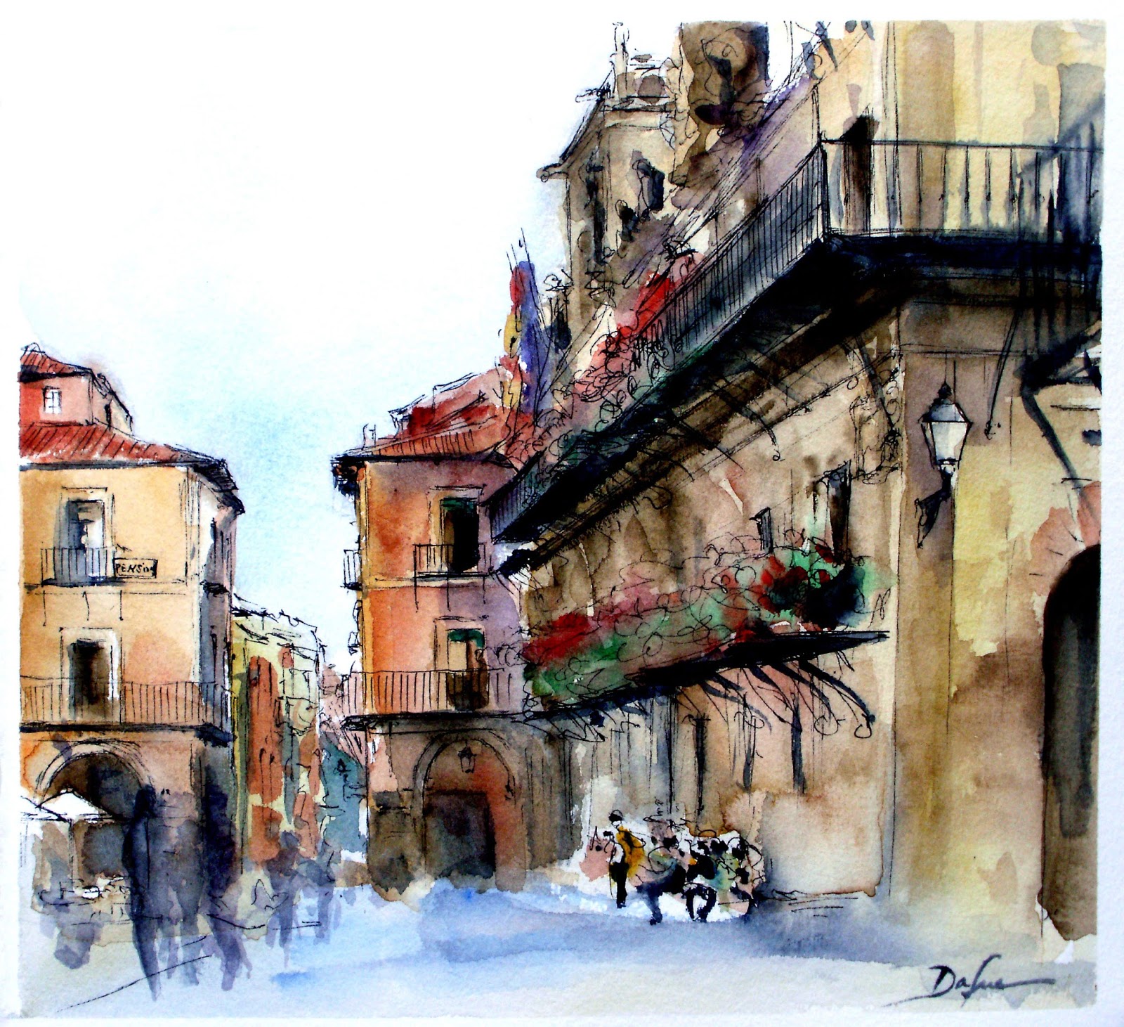 DAFNE CALLEJO: Plaza Mayor de León