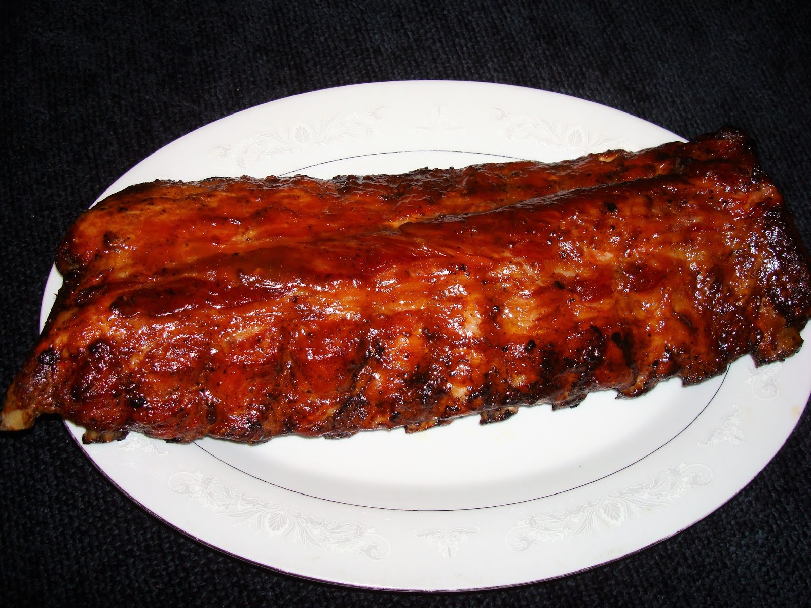 LA COCINA DEL POLLO: CHINESE BABY BACK RIBS WITH B.B.Q. DUCK SAUCE