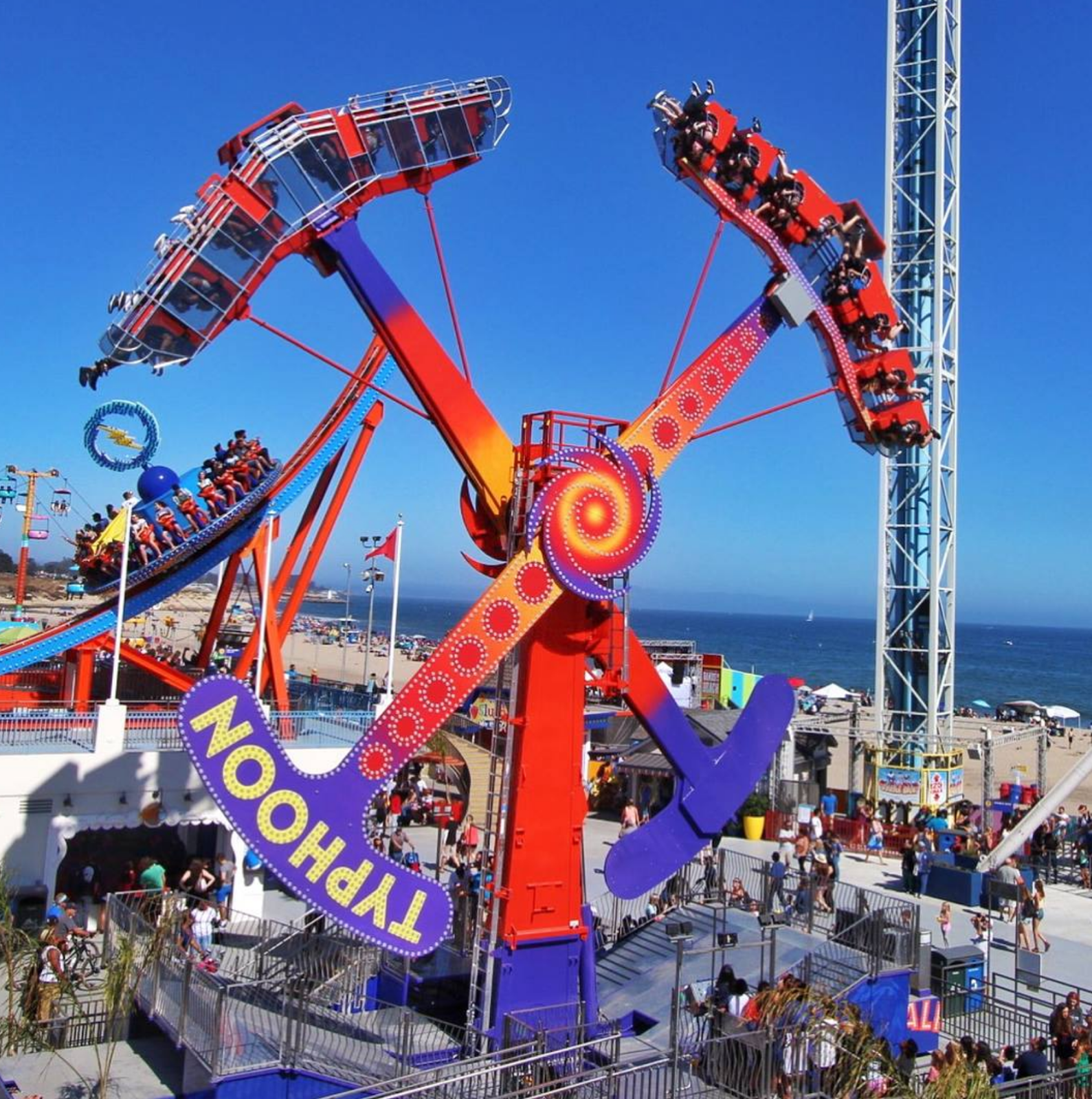 NewsPlusNotes: Two Thrilling New Rides Now Open at Santa Cruz Beach ...