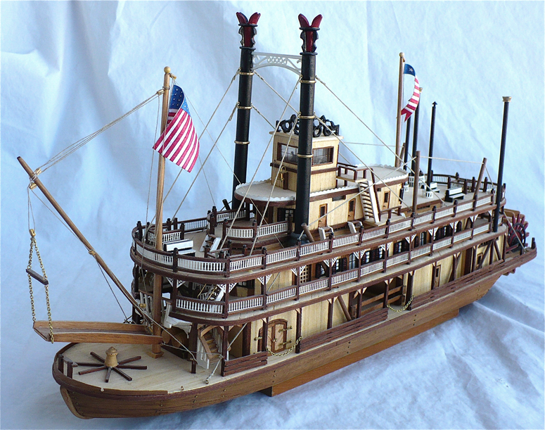 Pin by Signature Strategies on Paddle-wheel steamboats | Model boats ...