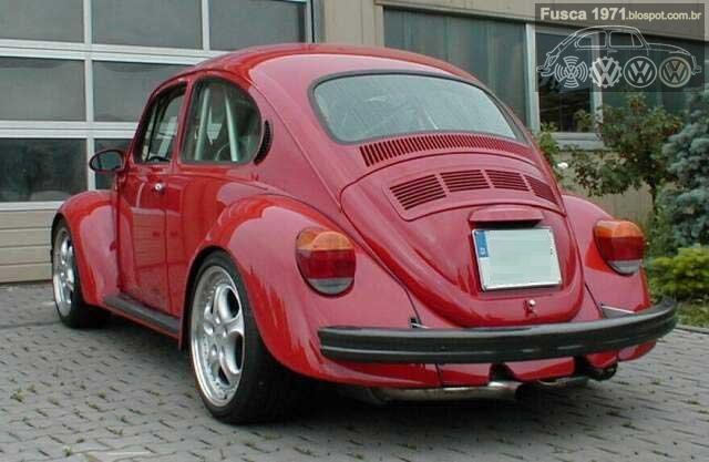 FUSCA 1971: No Estilo "German Look"