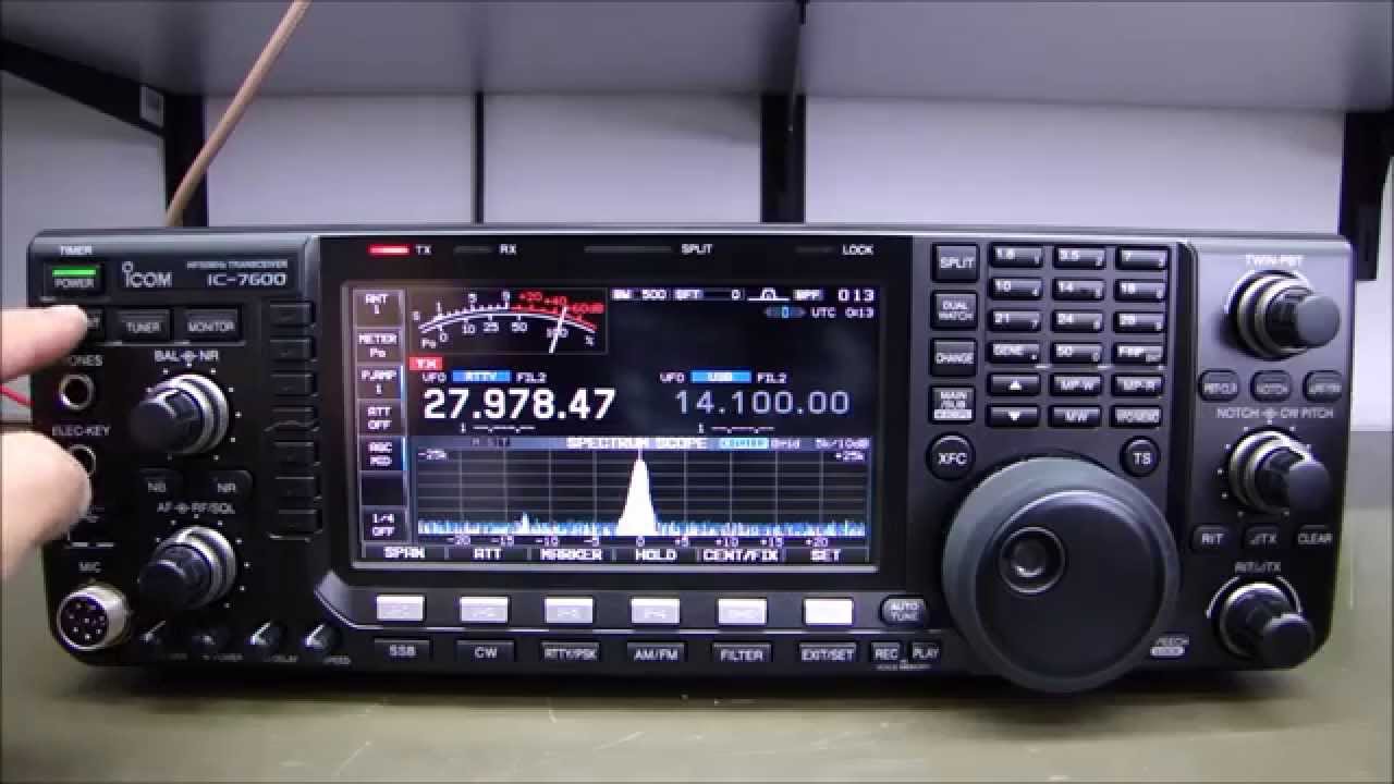 Icom IC-7600 Amateur HF/VHF - Pro Radio Club - News Technology