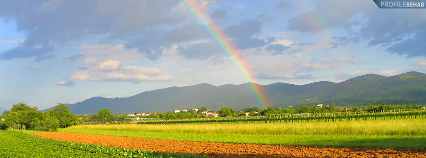 Great Rainbow Facebook Cover | WELCOME TO PICTURE WORLD!
