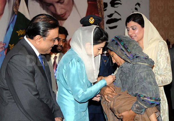 Asifa Bhutto Zardari: Polio Campaign - Asifa Bhutto Zardari