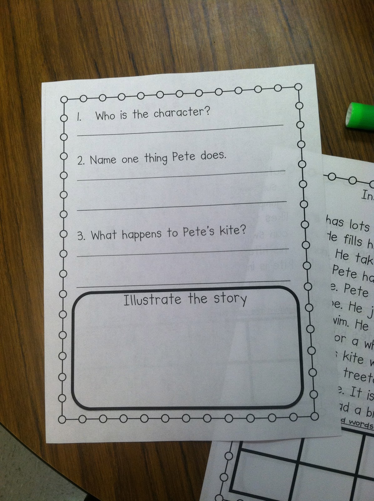 Life in First Grade: Scott Foresman Decodable Activities-Unit 1