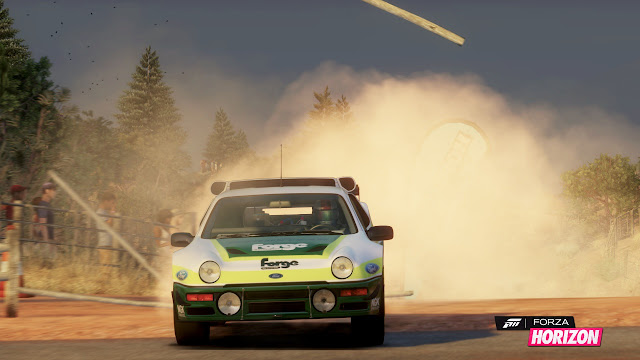 FORZA HORIZON DJYMOS: ford rs200 rally forza horizon