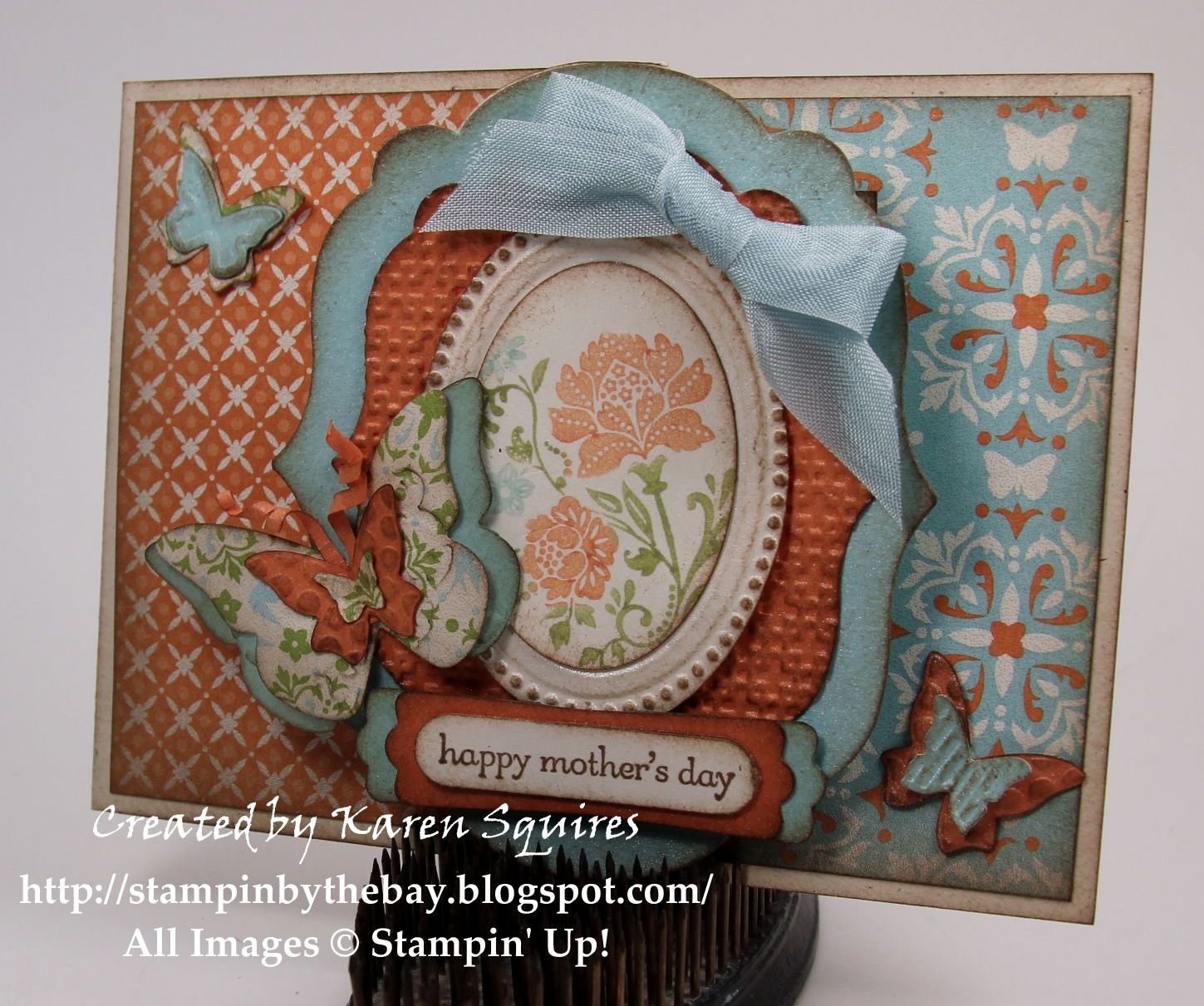 Stampin' By The Bay: Swap Card - Framelit Label Fold
