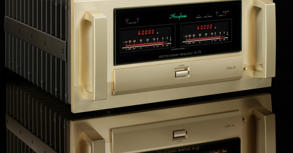 Wizard High-End Audio Blog: Accuphase A-75