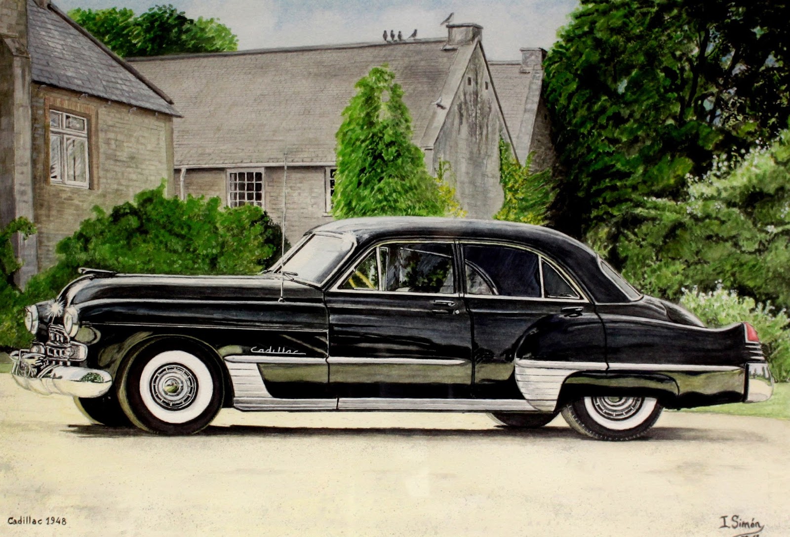 Ignacio Simon Acuarelas: COCHES