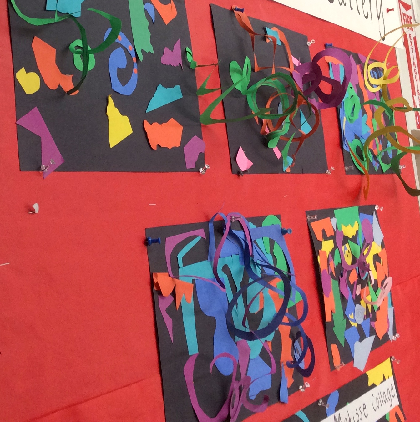Ms. Curry's Art Room : 1st Grade Henri Matisse Inspired Collage