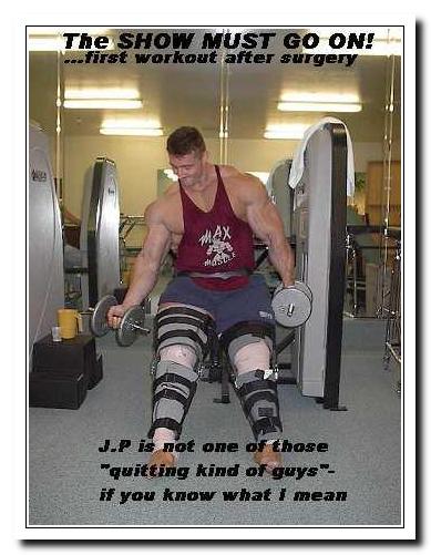 ElJoseLuis: JEAN-PIERRE FUX, Y LA LESIÓN MAS FAMOSA DEL CULTURISMO