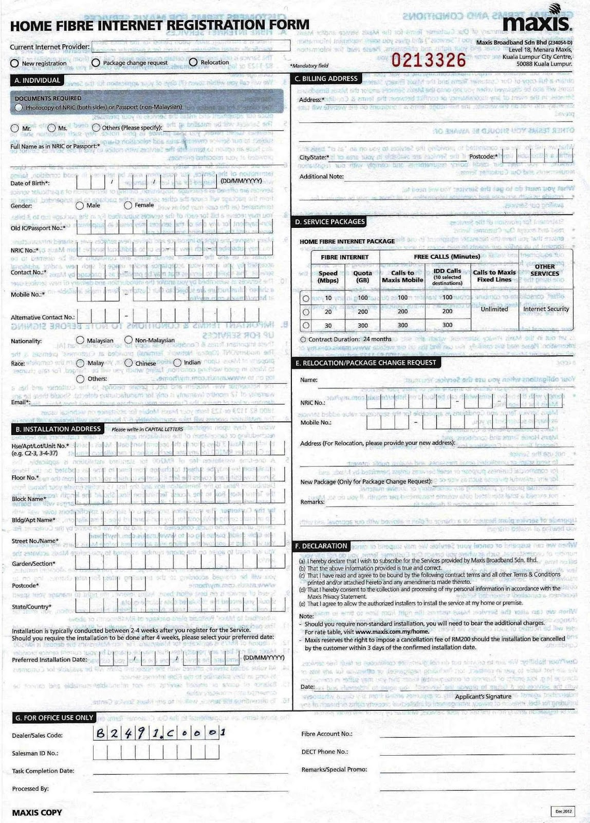 Internet Fibre Broadband Business Solutions : MAXIS Home Fibre