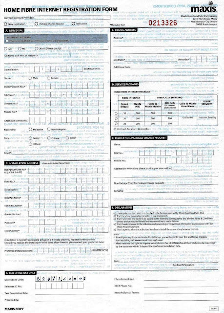 Internet Fibre Broadband Business Solutions : MAXIS Home Fibre