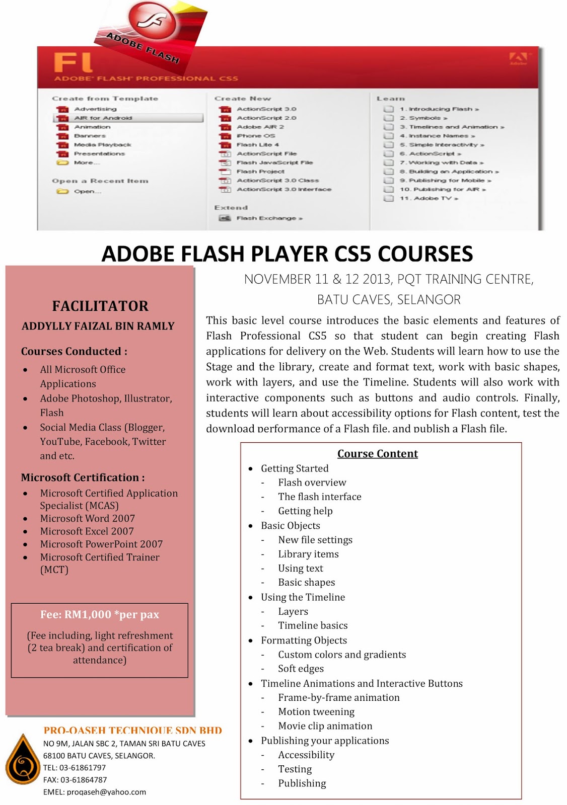 PRO-QASEH TECHNIQUE SDN BHD