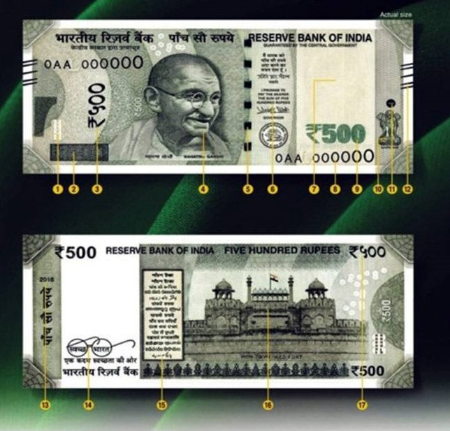 How to Identify 500 and 2000 New Notes in Hindi - Quick Knowledge