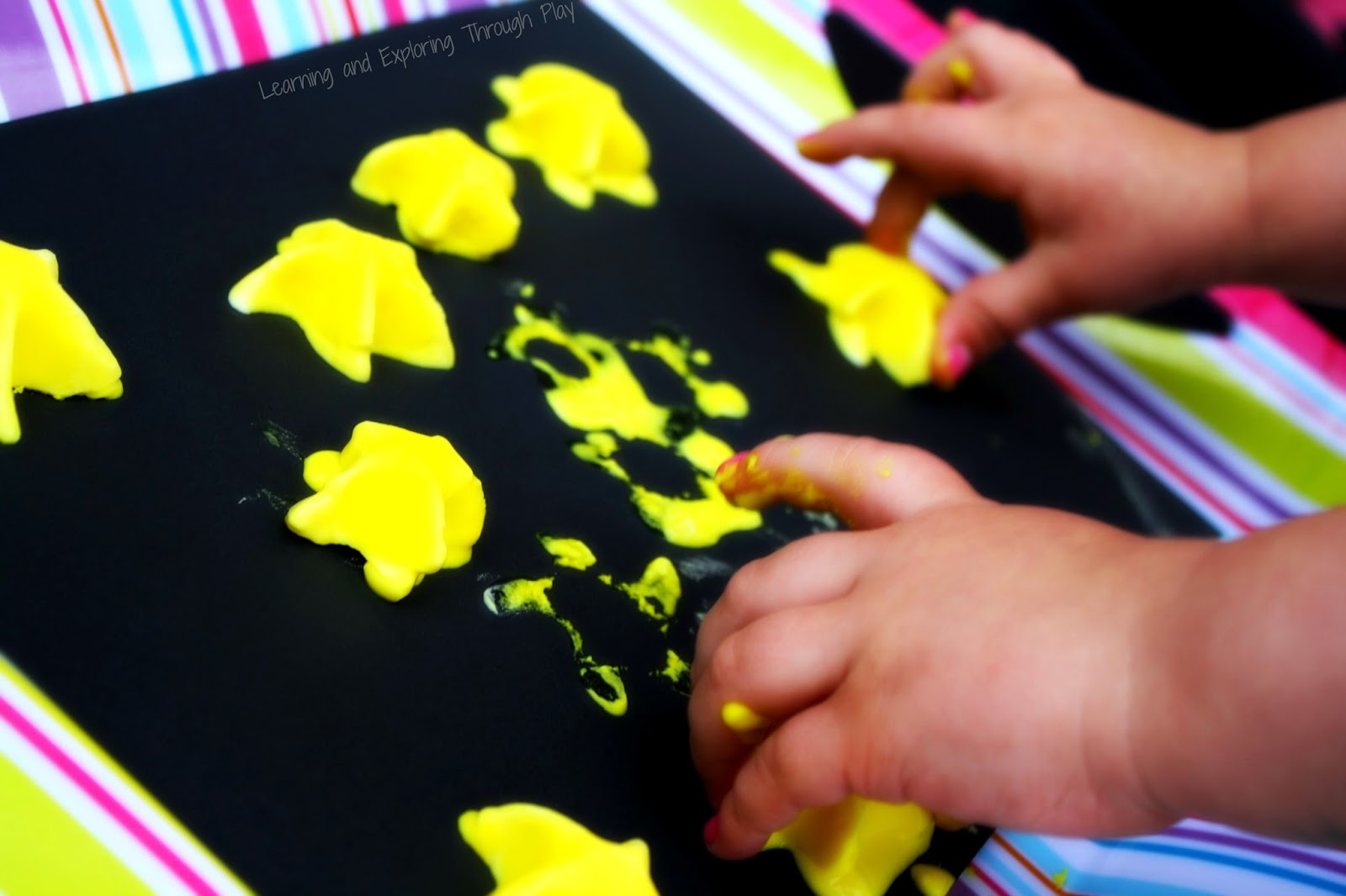Learning and Exploring Through Play: Frozen Oobleck Sensory Play
