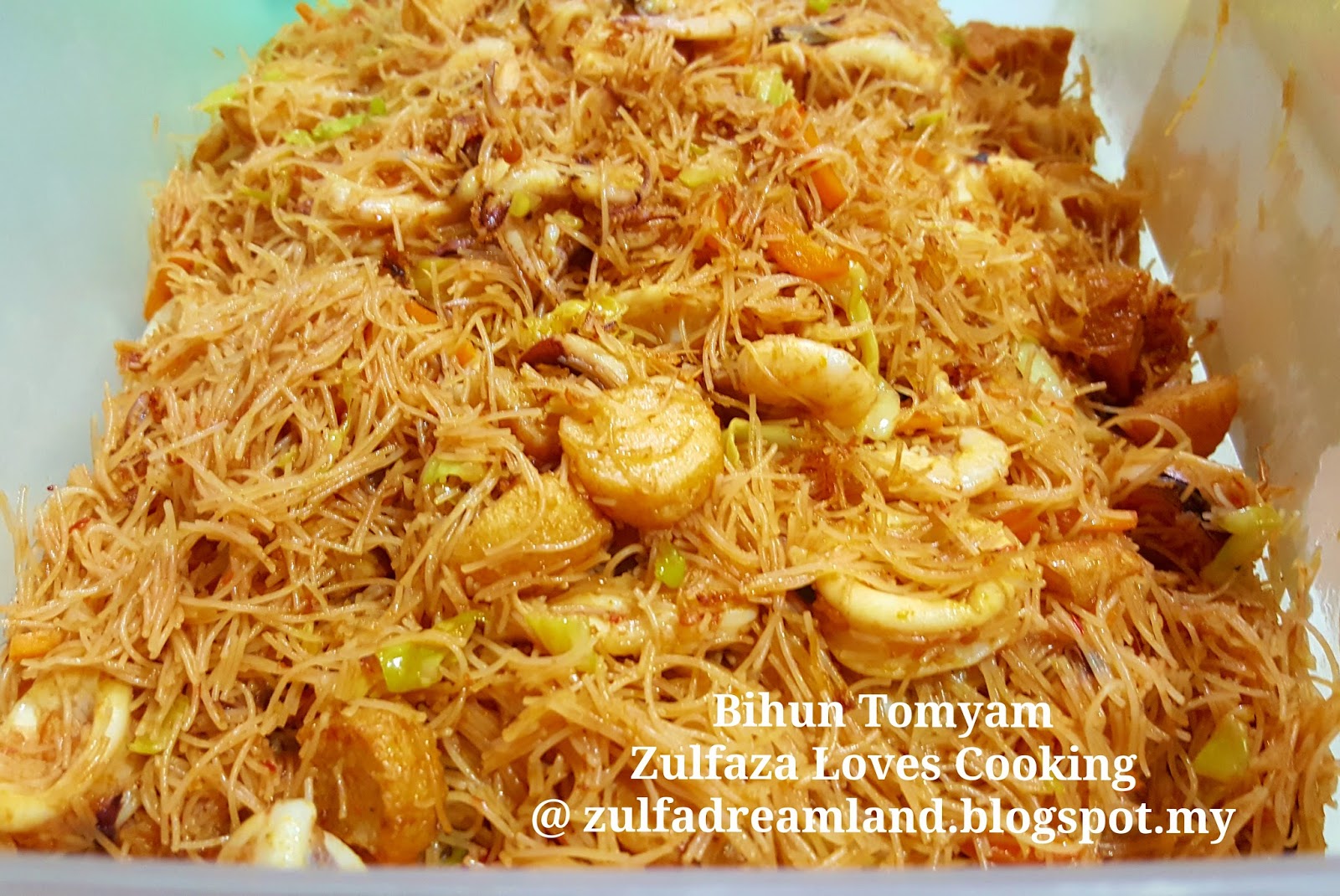 ZULFAZA LOVES COOKING: Mihun / bihun / meehon goreng tomyam