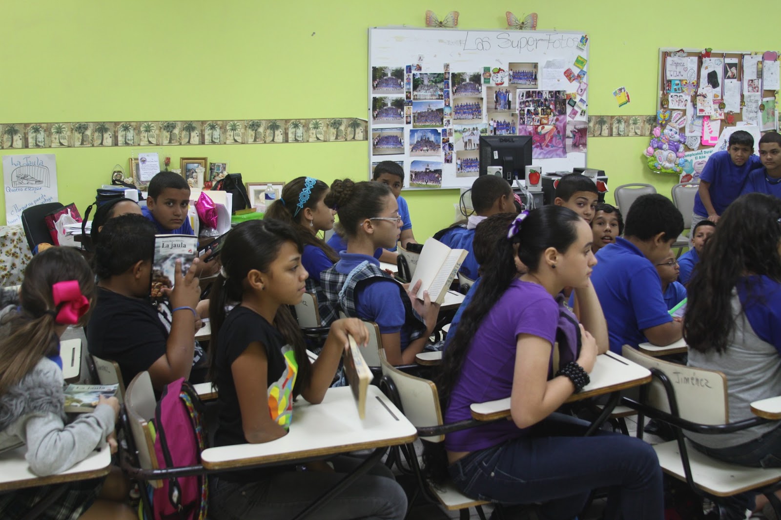 Visita a la Escuela Elemental Urbana Nueva de Ceiba, P.R.