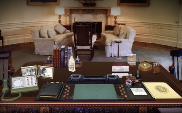 New Interactive Module Lets You Take a Seat at President Kennedy's Desk