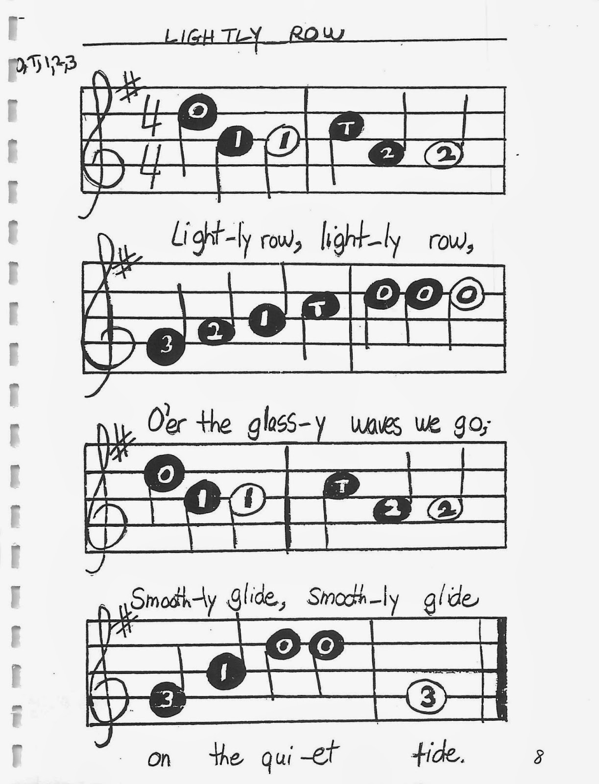 Miss Jacobson's Music: TONETTE SONG BOOK: PAGES 1-10