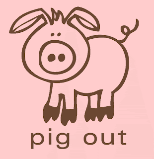 Nurul ngerepak: Pig out