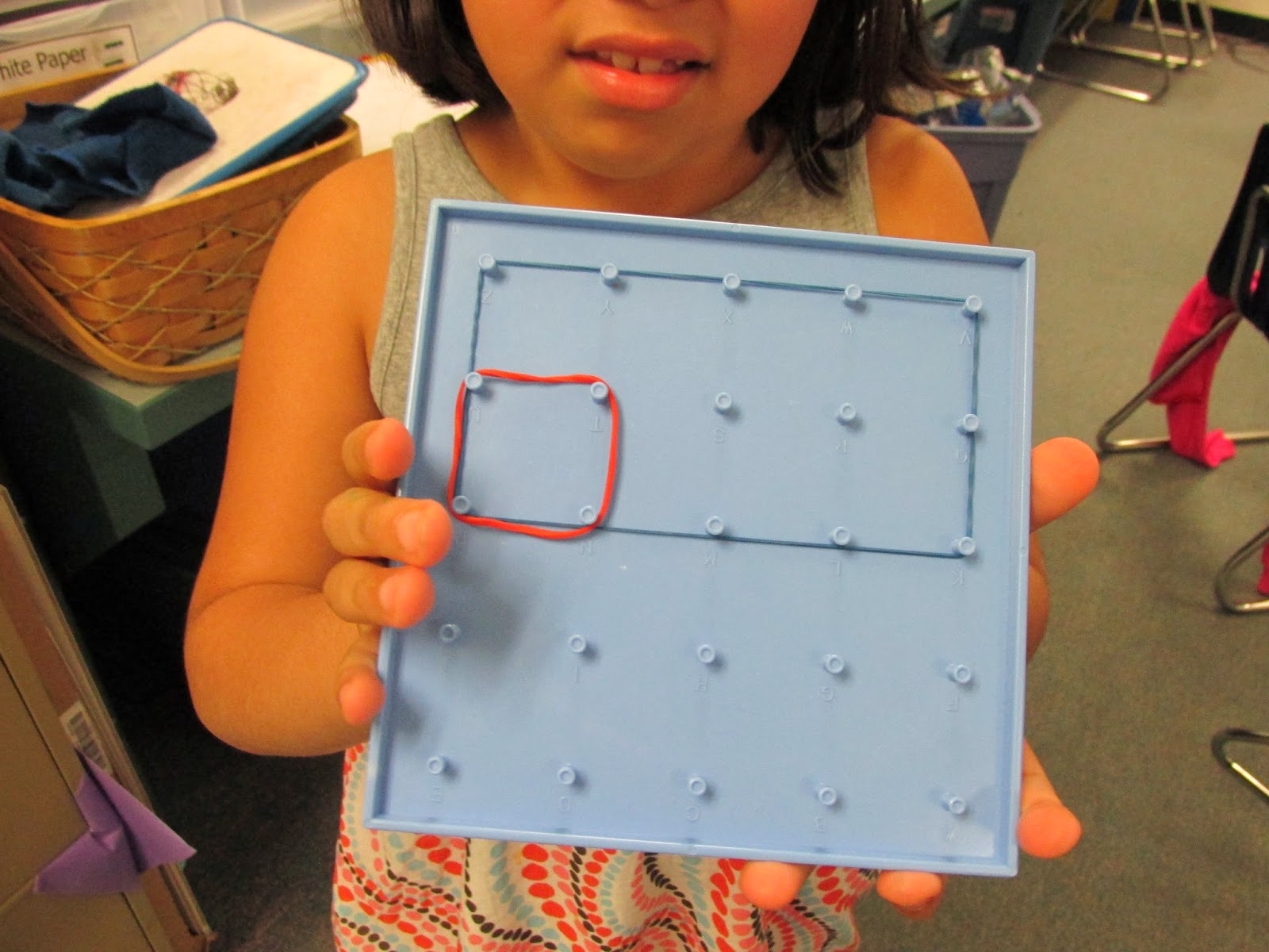 Live and Learn: Geometry Vocabulary with Geoboards