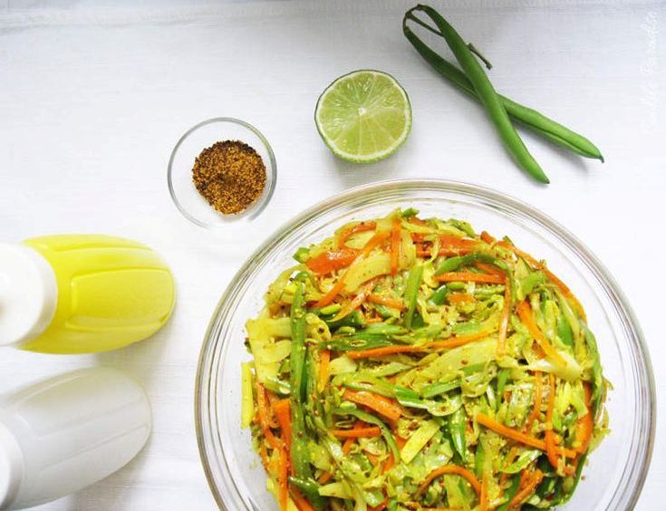 Achards mélange (carotte, choux, haricot vert) | La cuisine Malgache