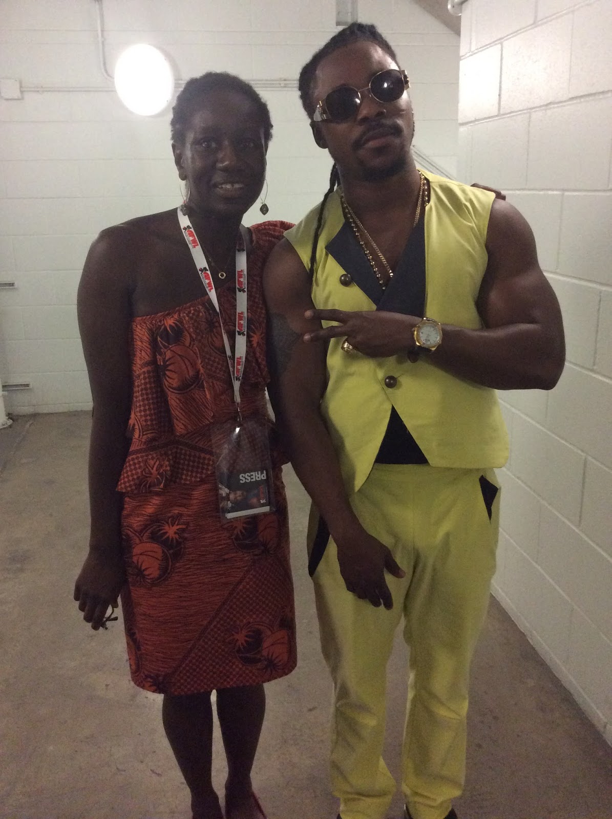 Vlog: Afrobeats star Atumpan @ African Fashion Week London 2015