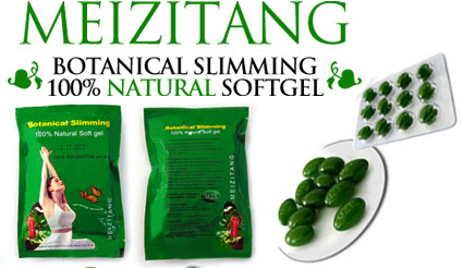 Meizitang Botanical Slimming Natural Soft Gel dan Meizitang Kemasan ...