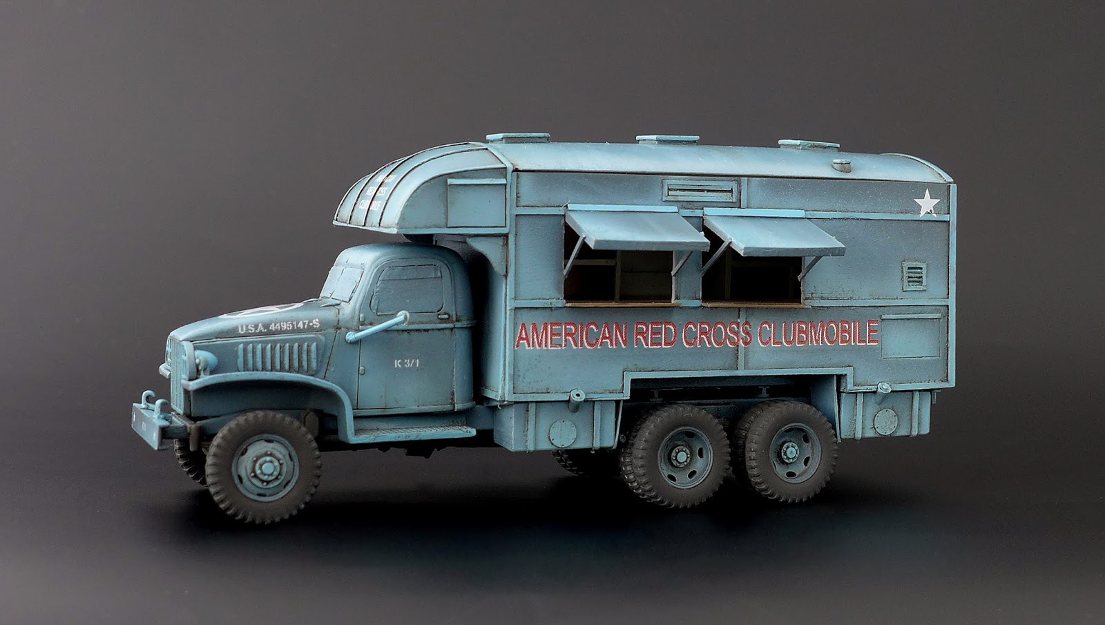 Matejson Models Workshop: GMC Clubmobile - #painting_stage2