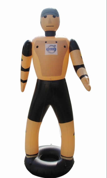 Todo es Fake: Dummy inflable crash dummy de maxpreven