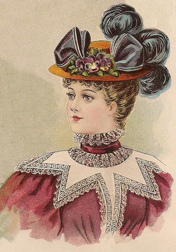 The Sewing Goatherd: A Hat to Complete the 1890's Outfit