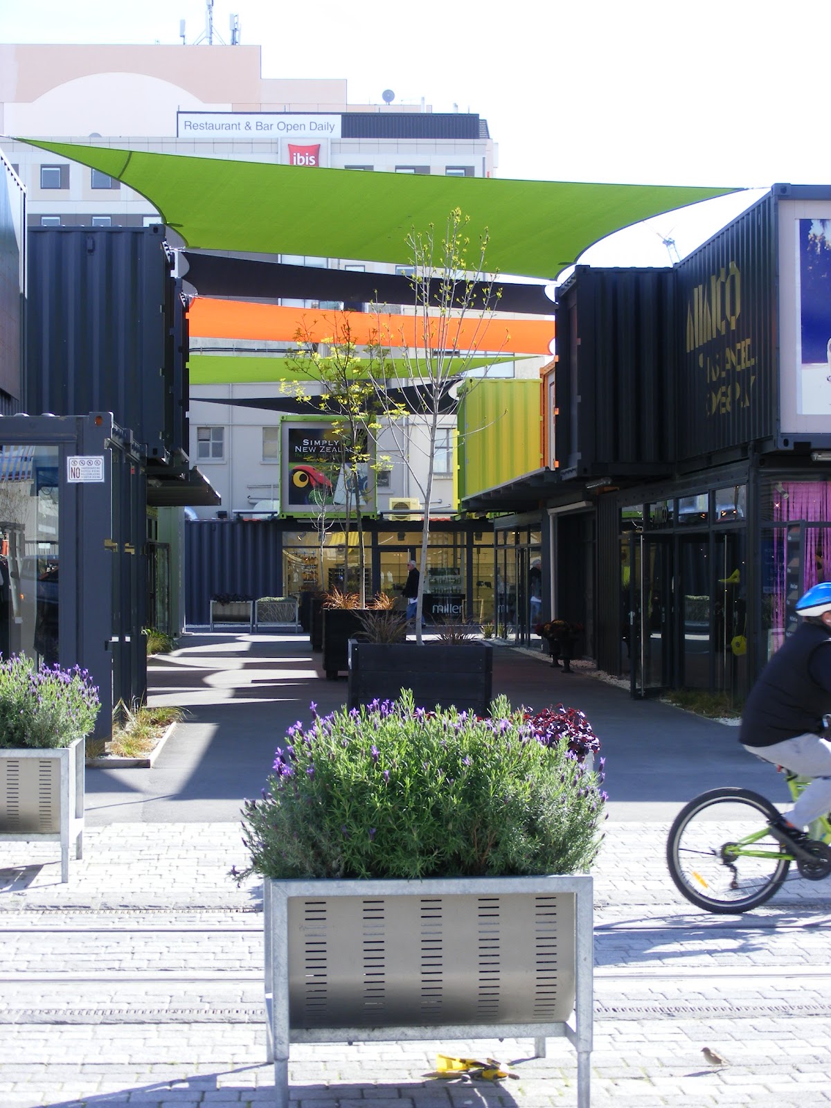 Rachel Callaghan Landscape Architect, NZ: Container City - Cashell Mall ...
