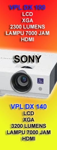 DEALER JUAL PROJECTOR SONY | PANASONIC | NEC | INFOCUS