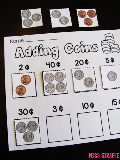 Miss Giraffe's Class: Teaching Money