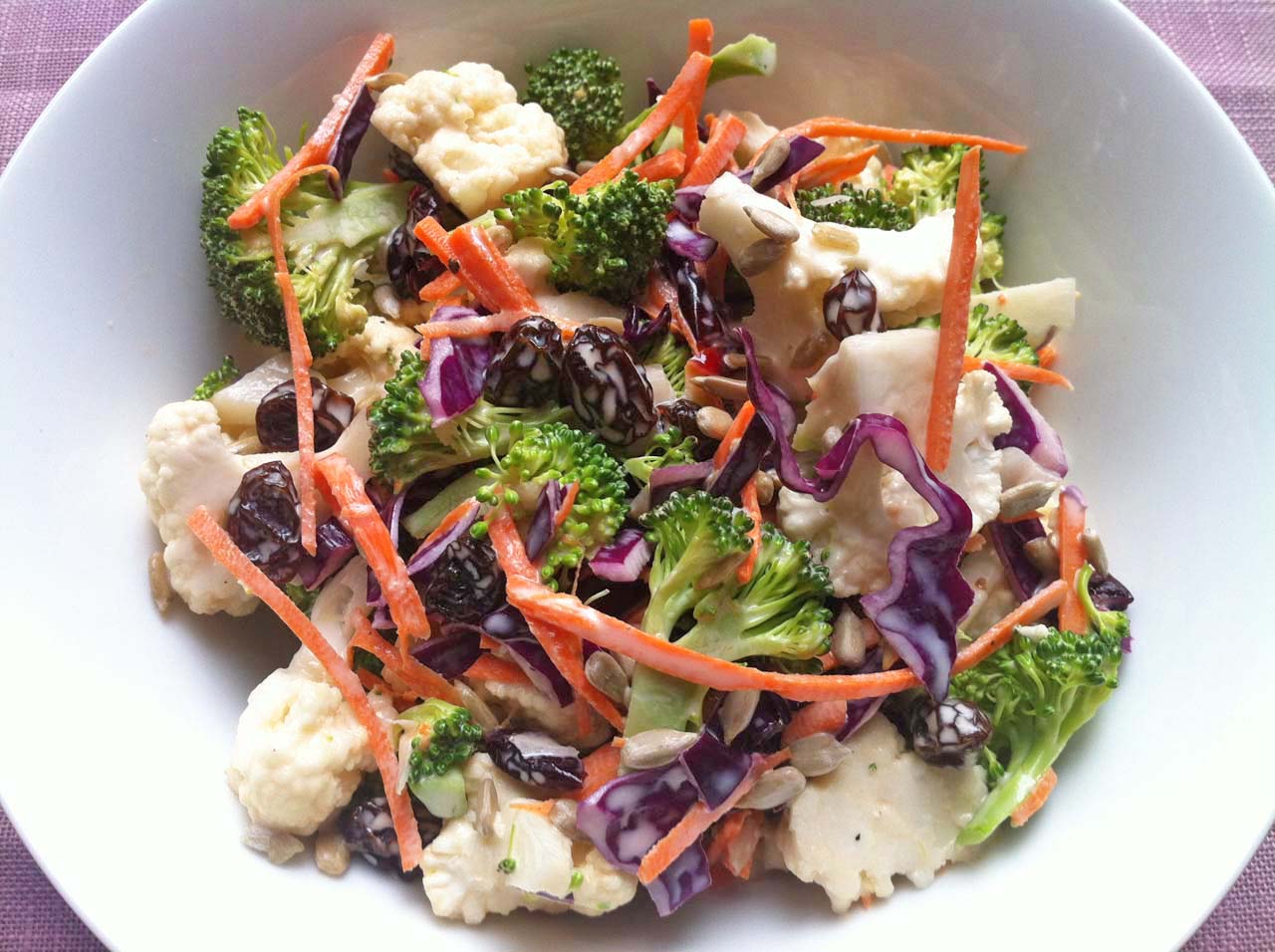 Crunchy Vegetable Slaw