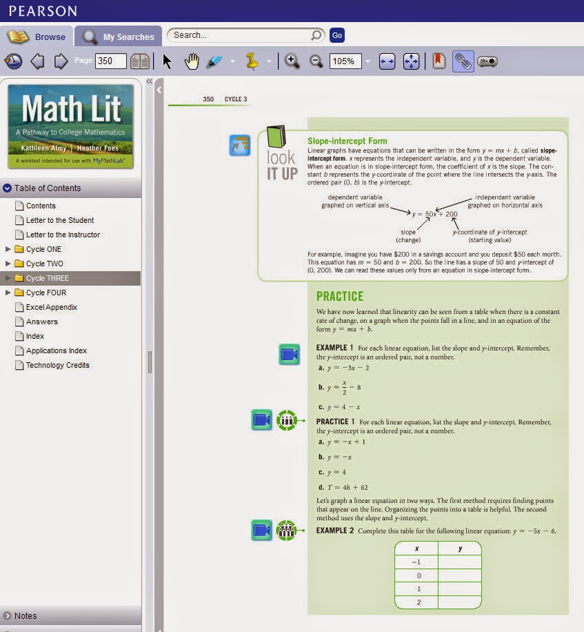 Rebel with a cause: New Math Lit MyMathLab course!