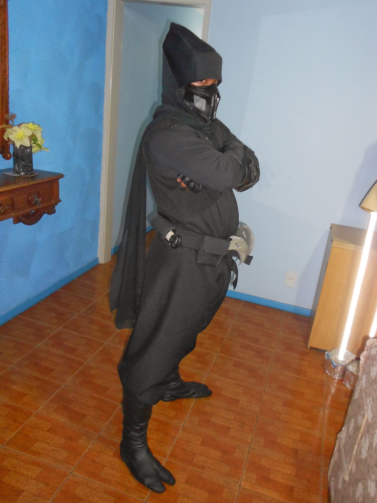 Thiago Nandesco Cosmaker: Traje Ninja para Larp Carlos Oliveira