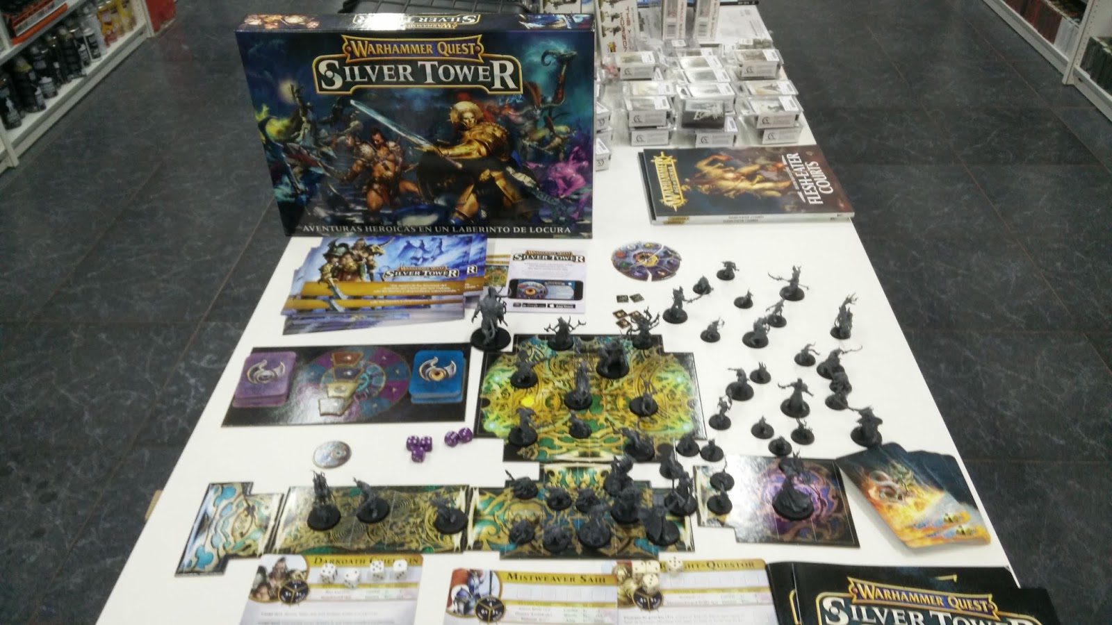 X Crom!: Más cosas sobre Warhammer Quest: "Silver Tower" **Actualizado**