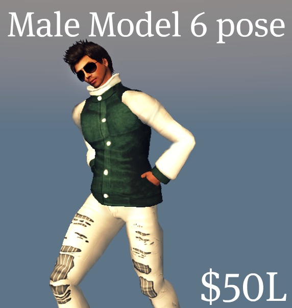 Calypso's Contemplations and Creations: New Male Model Poses and Pose ...